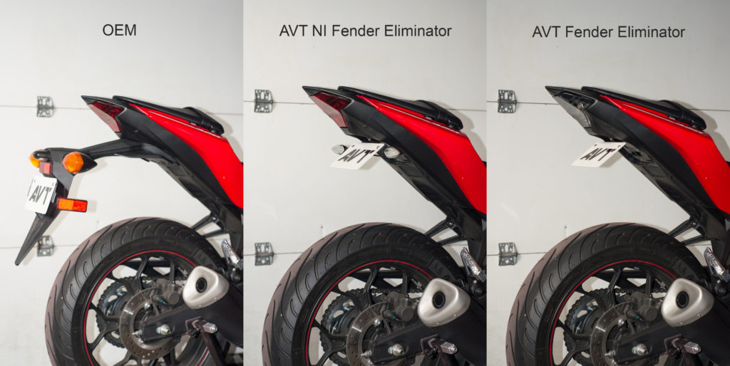 AVT YZF-R3 Fender Eliminator Kit 2015-2024 R3 – LED Integrated Turn ...