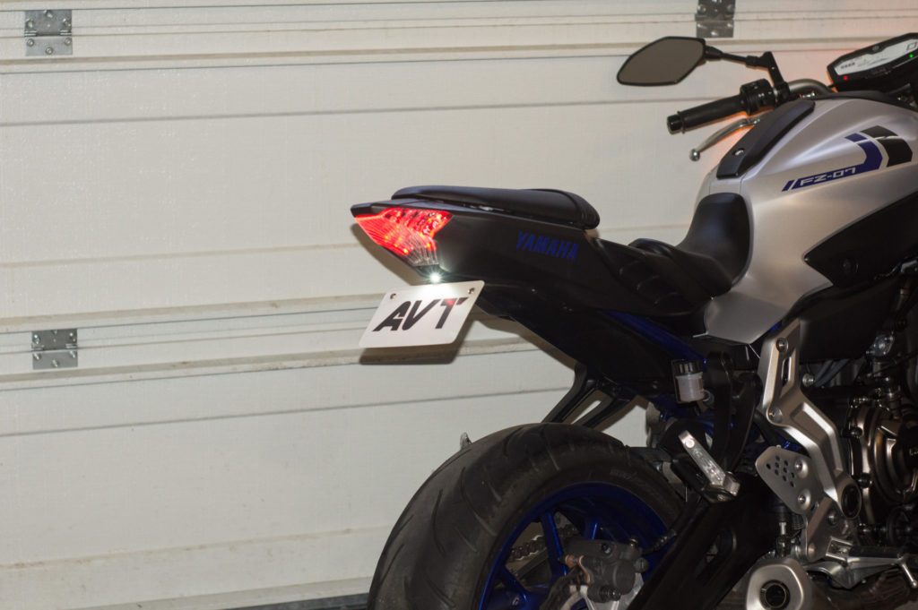 AVT Yamaha MT07 FZ07 Fender Eliminator Kit 2013-2019 – Integrated Turn ...