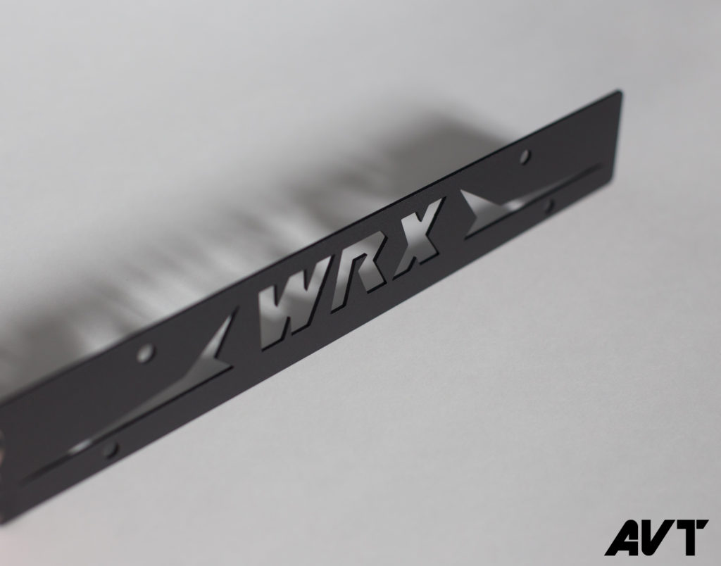 AVT WRX Front License Plate V2 Delete – AVT-Innovations