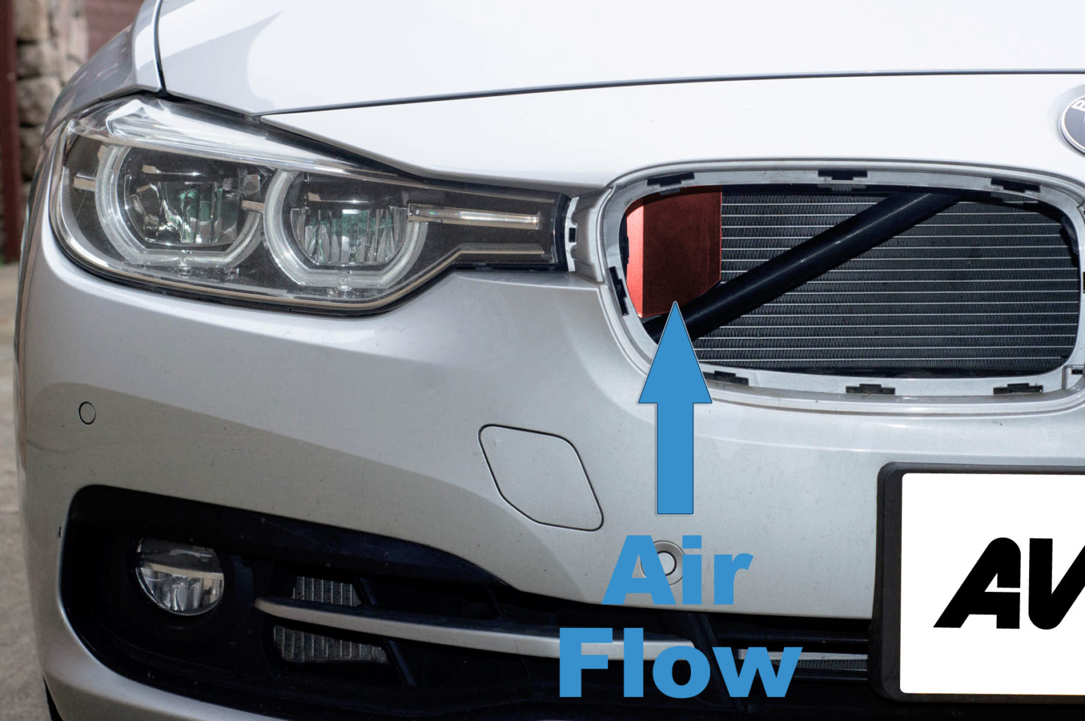 AVT Air Intake Scoop BMW F30 (320i 320ix 328i 328ix 420i 420ix 428i ...