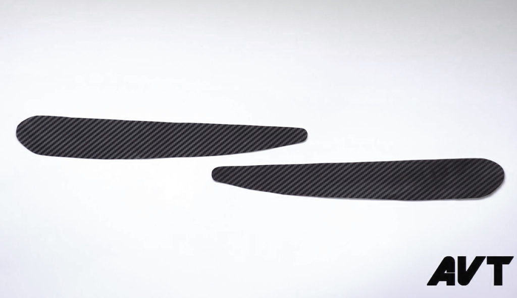 AVT Front Bumper Vinyl e46 BMW M3 01-06 ( CSL Carbon Fiber Vinyl ...